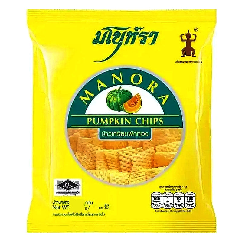 Fried Pumpkin Chips 65g - MANORA – RaanThai Oriental Supermarket