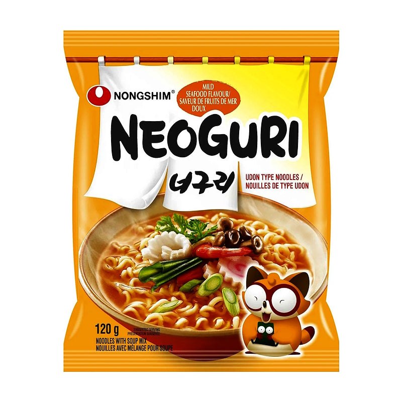 Instant Noodle Soup Neoguri Ramyun - Seafood & Mild - NONG SHIM ...