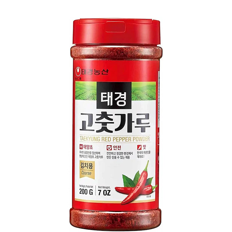 Taekyung Red Pepper Powder 200g - NONGSHIM – RaanThai Oriental Supermarket