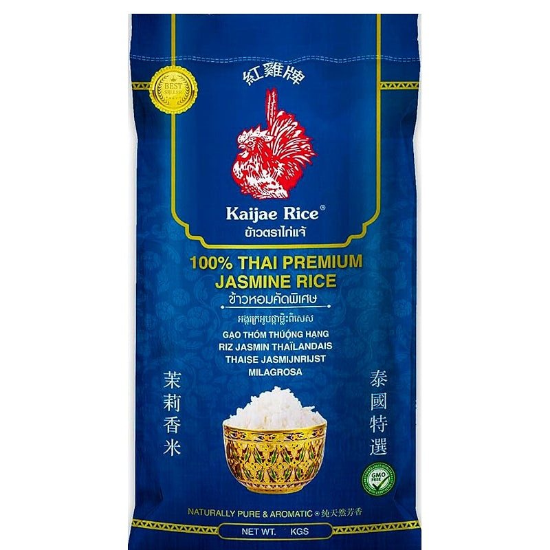 100% Thai Premium Jasmine Rice 10kg – KAIJAE – RaanThai Oriental ...