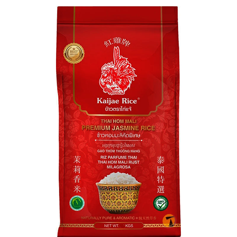 Thai Hom Mali Long Grain Jasmine Rice 10kg KAIJAE - Thai Plaza - Enjoy ...