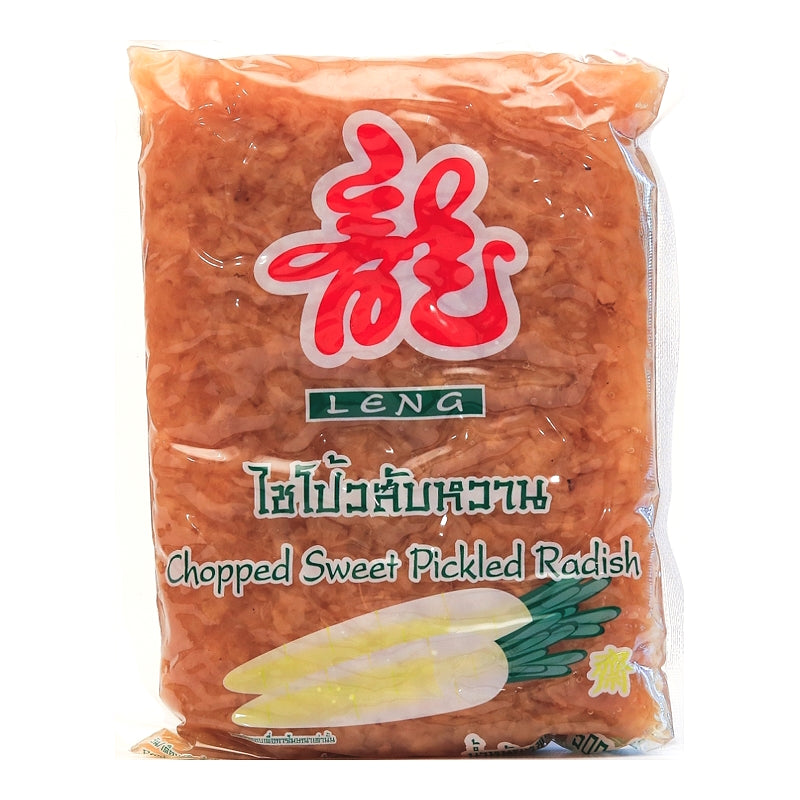 Chopped Sweet Pickled Radish 500g – LENG HENG – RaanThai Oriental ...