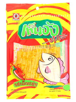Stick Fish Snack - Hot Chilli Flavour 42.5g - LADYBIRD – RaanThai ...