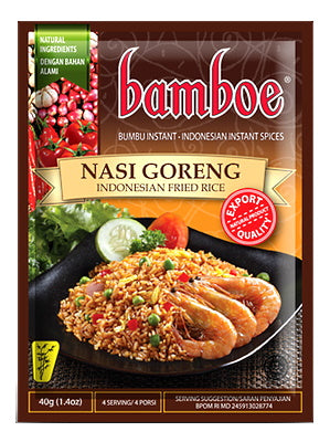 Nasi Goreng (Indonesian Fried Rice) Paste - BAMBOE – RaanThai Oriental ...