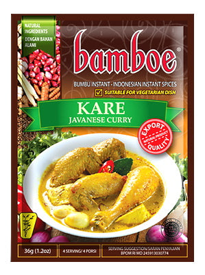 KARE (Javanese Curry) Paste - BAMBOE – RaanThai Oriental Supermarket