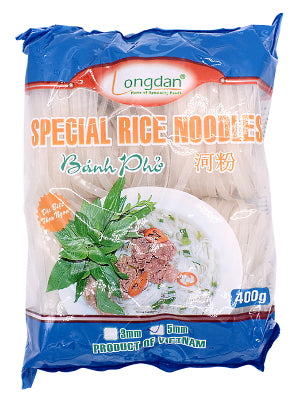 Special Rice Stick Noodles 3mm 400g – LONGDAN – RaanThai Oriental ...