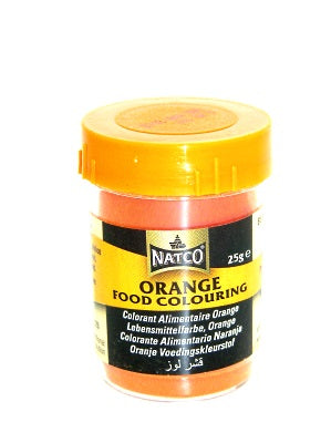 ORANGE Food Colouring Powder 25g – NATCO – RaanThai Oriental Supermarket